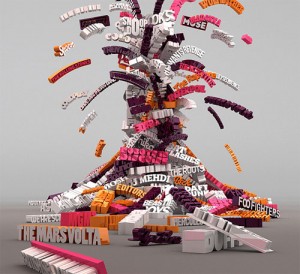 40+ Most Inspiring 3D Text Typography Designs | Naldz Graphics