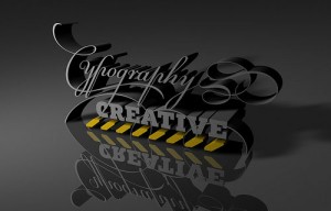 40+ Most Inspiring 3D Text Typography Designs | Naldz Graphics