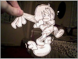 30+ Cute and Clever Anime Paper Child Art | Naldz Graphics