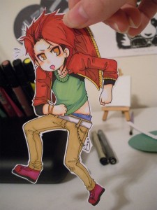 30+ Cute and Clever Anime Paper Child Art | Naldz Graphics