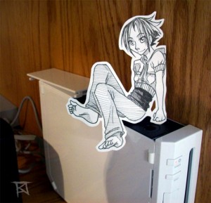 30+ Cute and Clever Anime Paper Child Art | Naldz Graphics