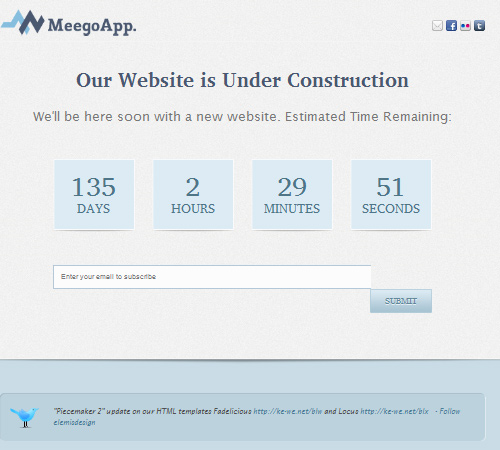 45+ Neat Coming Soon and Under Construction Templates | Naldz Graphics