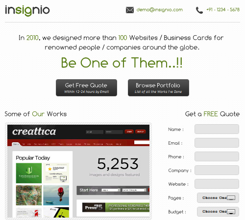 40 New Collection of Professional Landing Page Templates | Naldz Graphics
