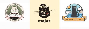 40 Inspiring Designs of Cat Logos | Naldz Graphics