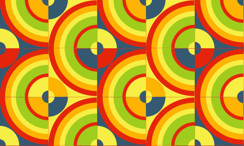A Collection of 90+ Vibrant Rainbow Colored Patterns | Naldz Graphics