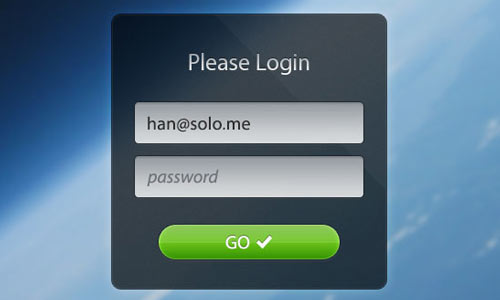 37 Free and Eye-catching PSD Login Forms | Naldz Graphics