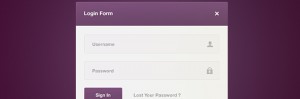 37 Free and Eye-catching PSD Login Forms | Naldz Graphics