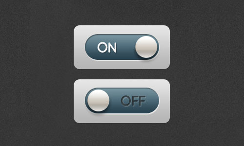 28 Free To Download PSD Toggle Switches | Naldz Graphics