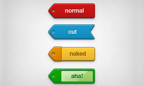 25 Appealing Tags PSD Designs for Free Download | Naldz Graphics