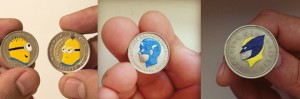 Simple Coins Turned Into Famous Characters | Naldz Graphics