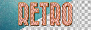 20 Top-Notch Retro Text Tutorials To Learn From | Naldz Graphics